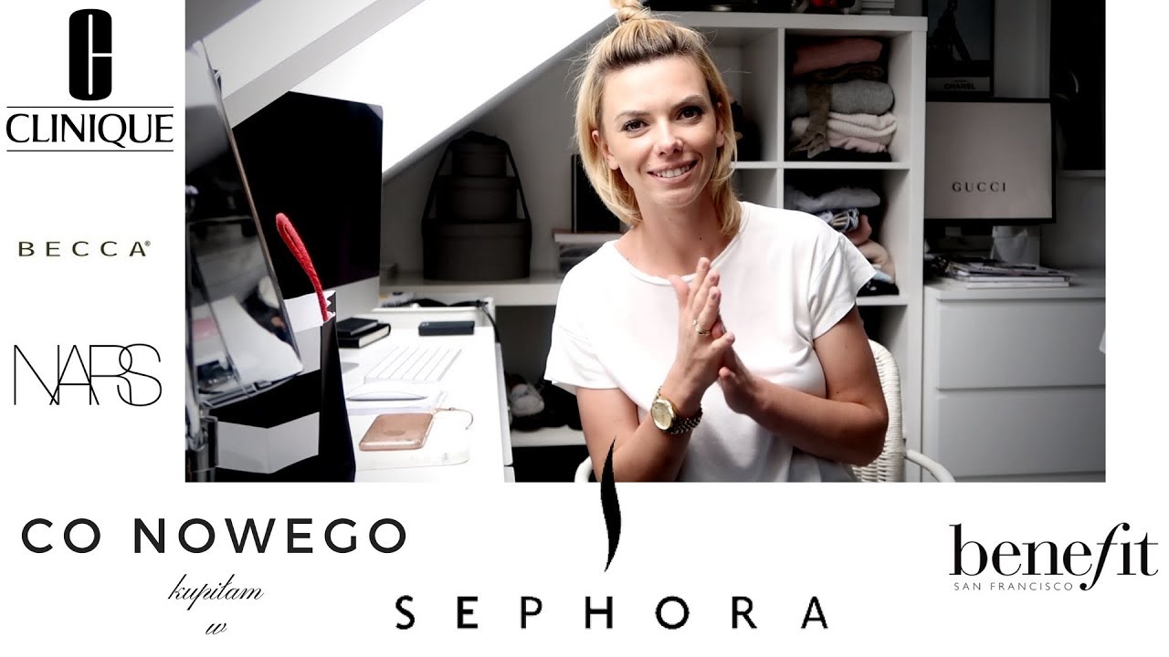 Co nowego w SEPHORA ? BECCA | NARS | Benefit | Clinique | VLOG | Beata ...