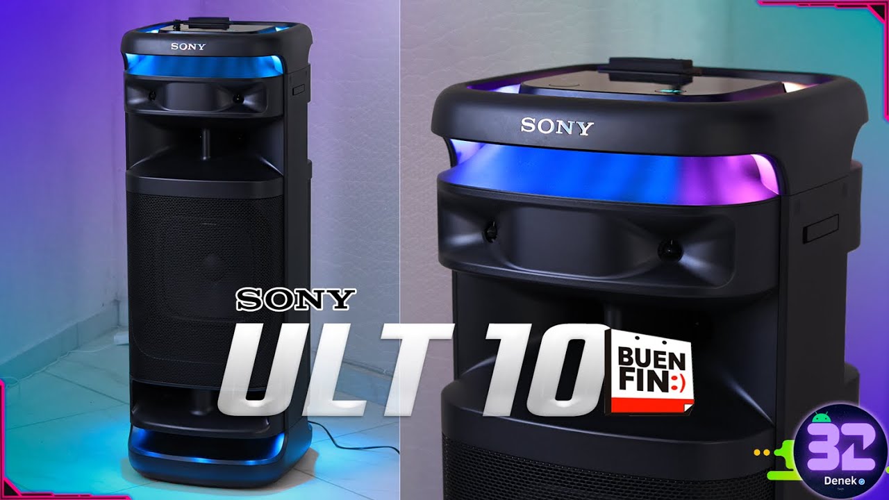 Sony ULT TOWER 10 Review | SONIDO y BAJOS de PODER - YouTube