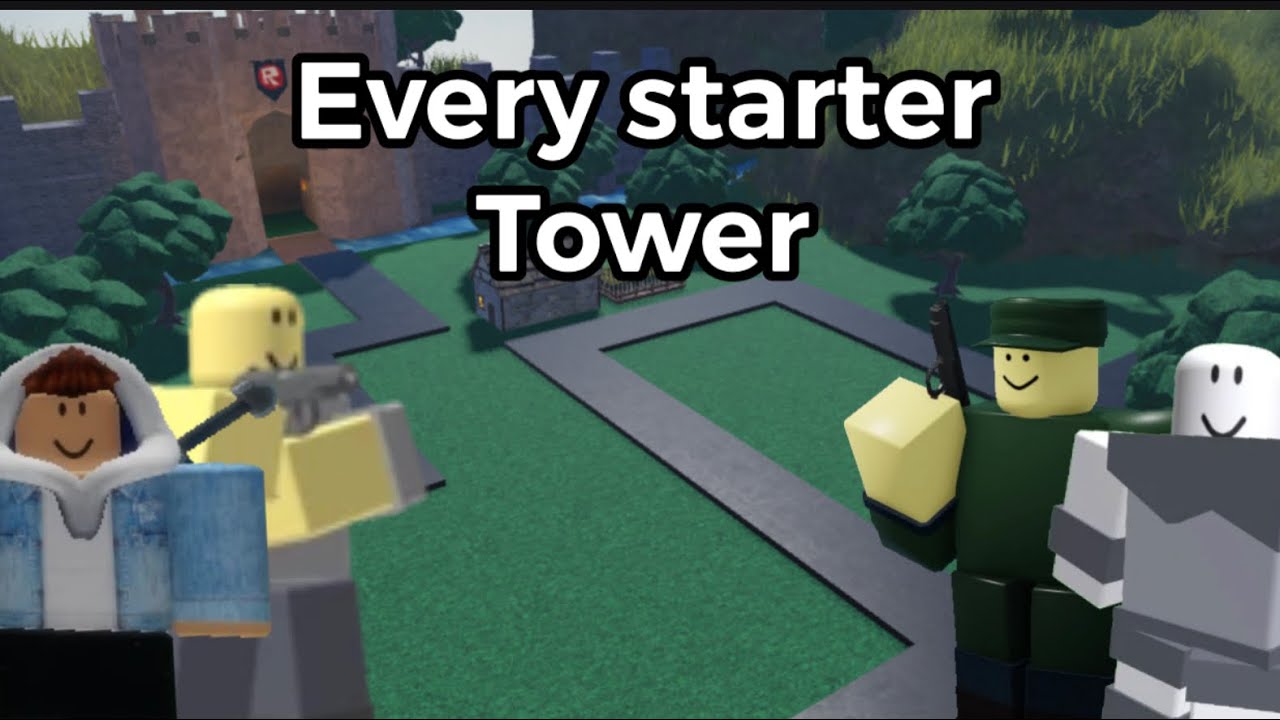 Starter Towers | Tower Defense Games - YouTube