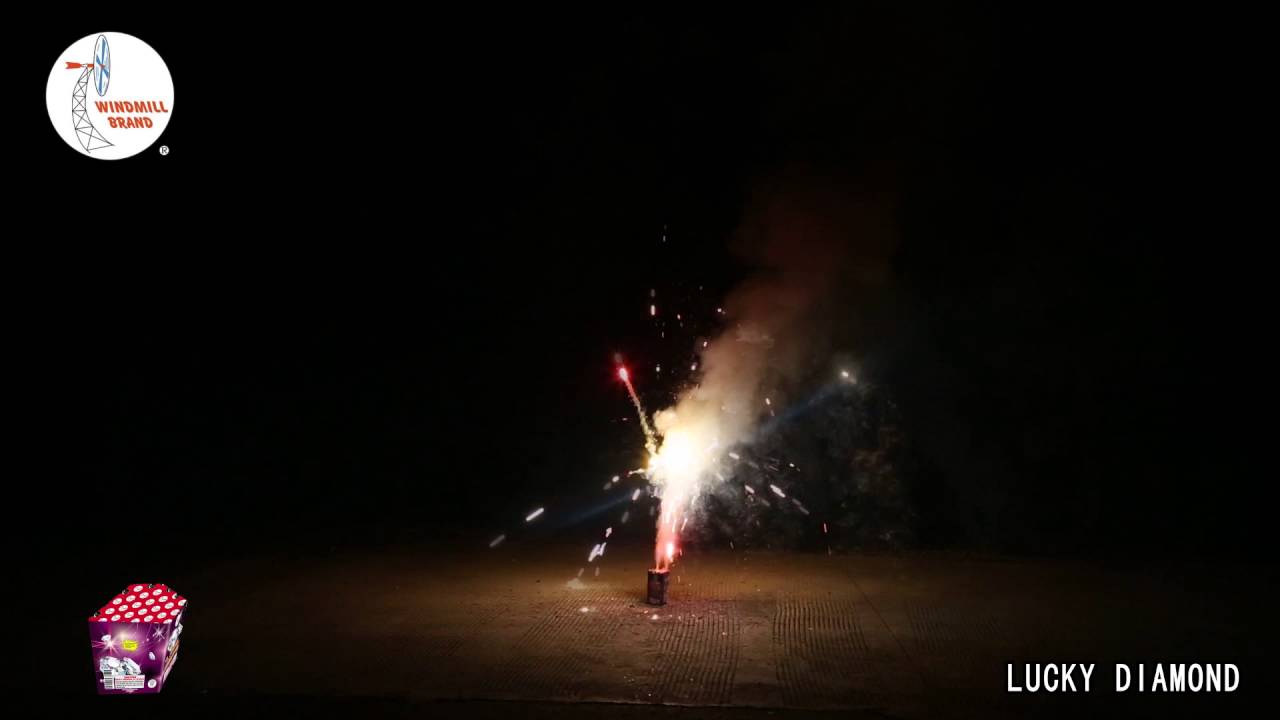 Windmill Brand - LUCKY DIAMOND - Big Top Fireworks - YouTube