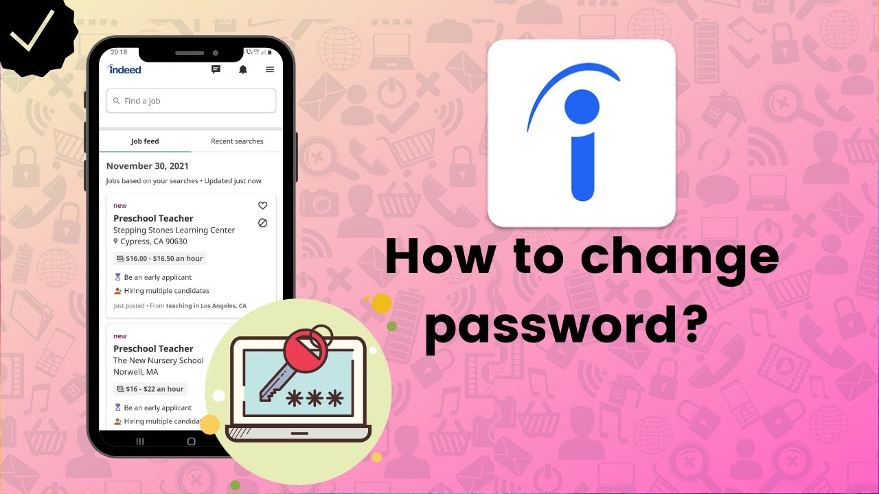 How to change password on Indeed? - Indeed Tips - YouTube