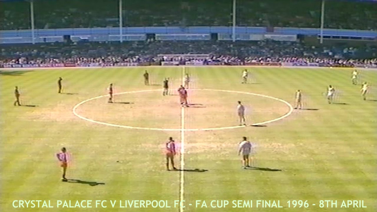 CRYSTAL PALACE FC V LIVERPOOL FC - FA CUP SEMI FINAL 1990 - 8TH APRIL ...