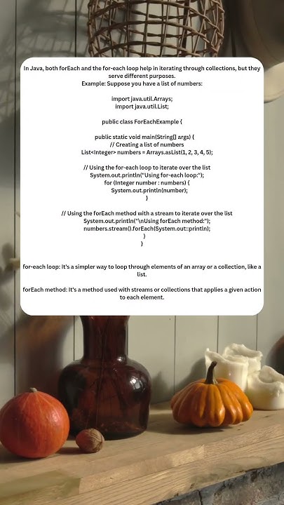 For-each loop & forEach method in java #code #codeinfo #tech # ...