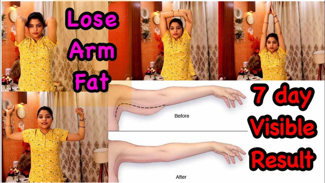 how to reduce Arm fat in 1 week | visible result | ABHIKSHA - YouTube