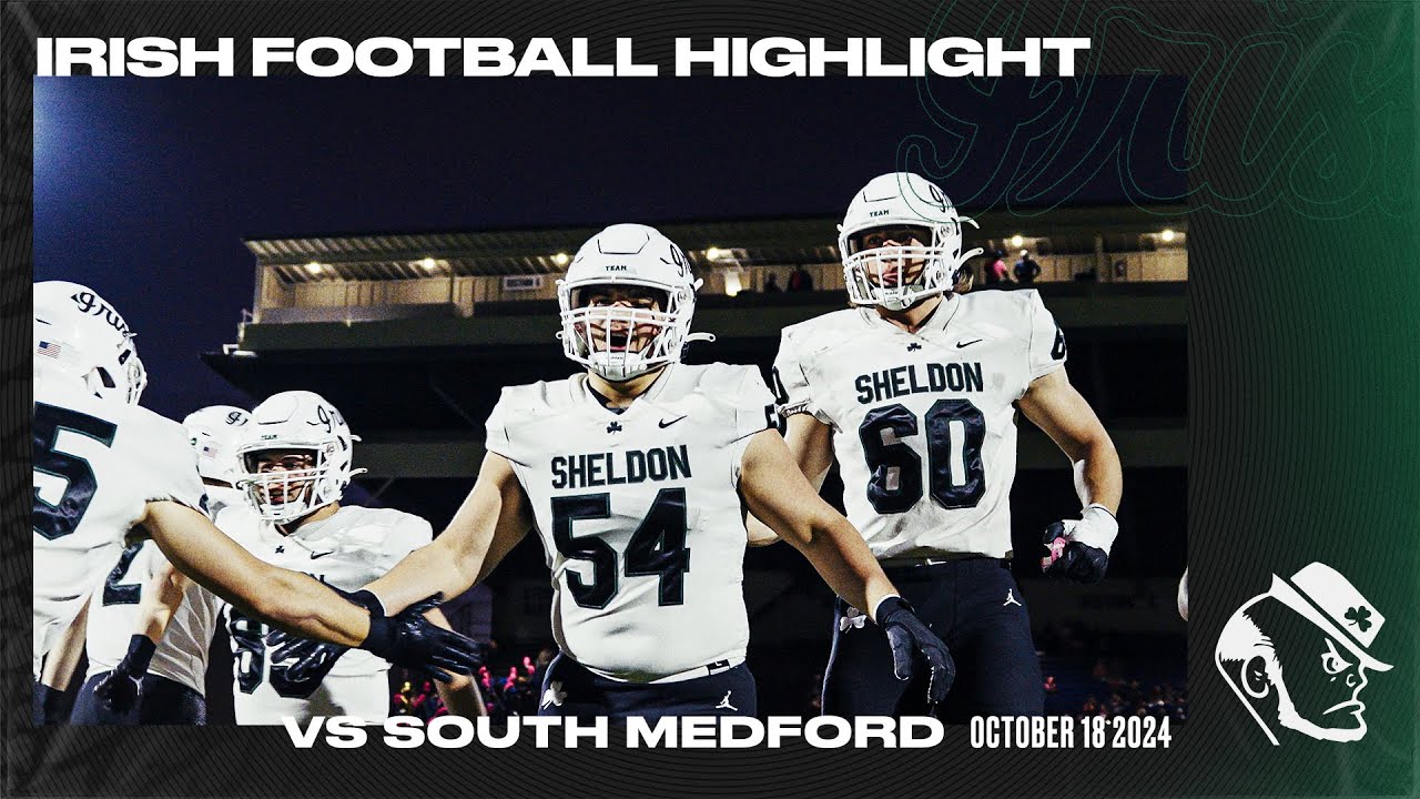 SHELDON FOOTBALL HIGHLIGHT vs South Medford - YouTube