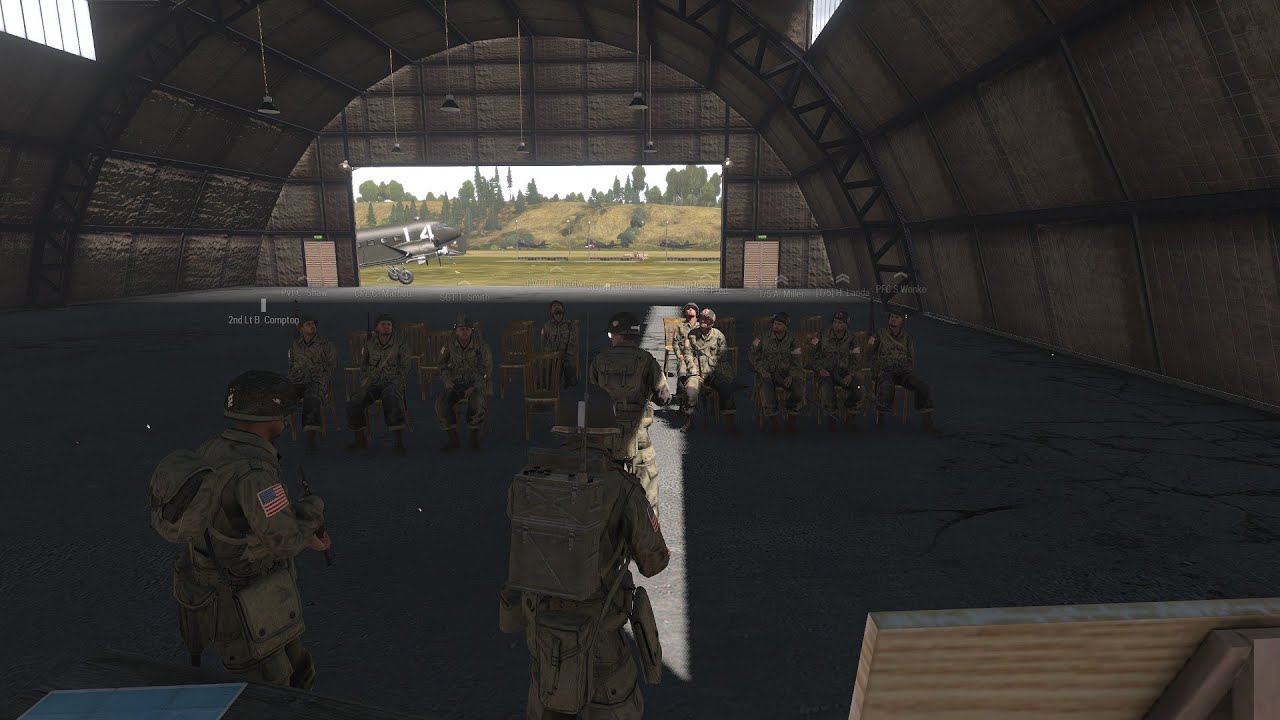 91st Airborne | WW2 Unit Trailer | Arma 3 - YouTube