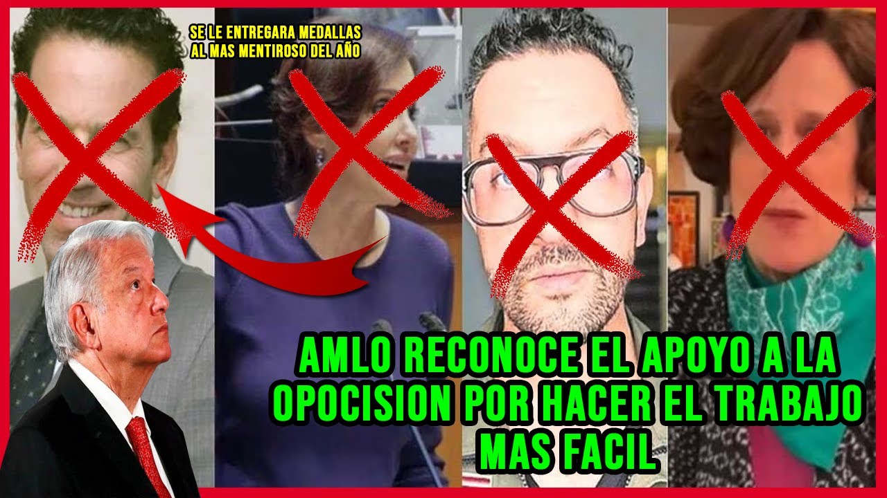 AMLO ríe del noble gesto de la oposición al contribuir todos estos años ...