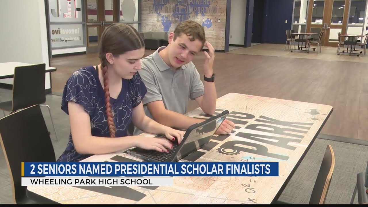 Local seniors named finalists for U.S. Presidential Scholar Award - YouTube