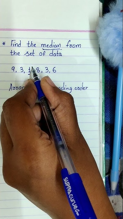 How to find Median | Math shorts #shorts - YouTube