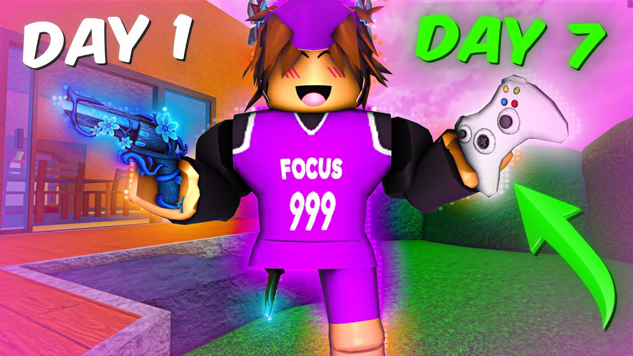 I Switched to CONTROLLER for a WEEK in MM2.. 😂 (Murder Mystery 2) - YouTube