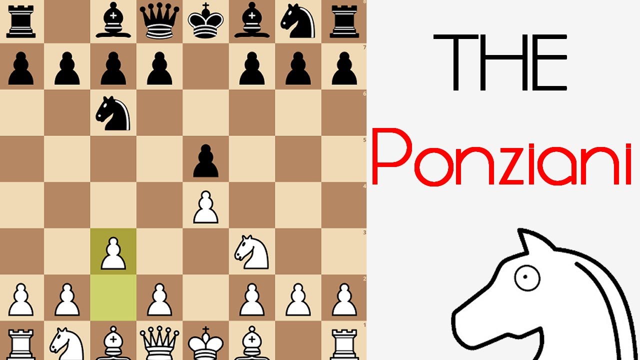 The Ponziani: Chess Openings - YouTube