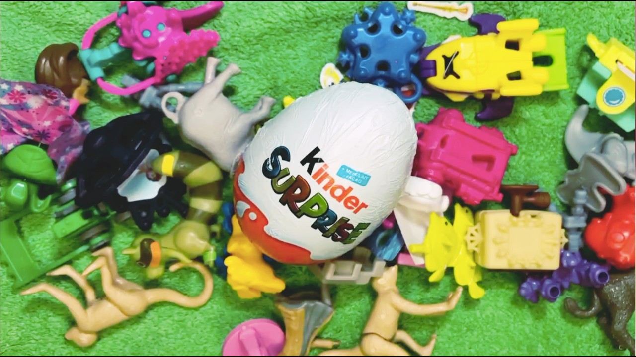 One day one chocolate egg challenge | Unpacking kinder surprise | ASMR ...