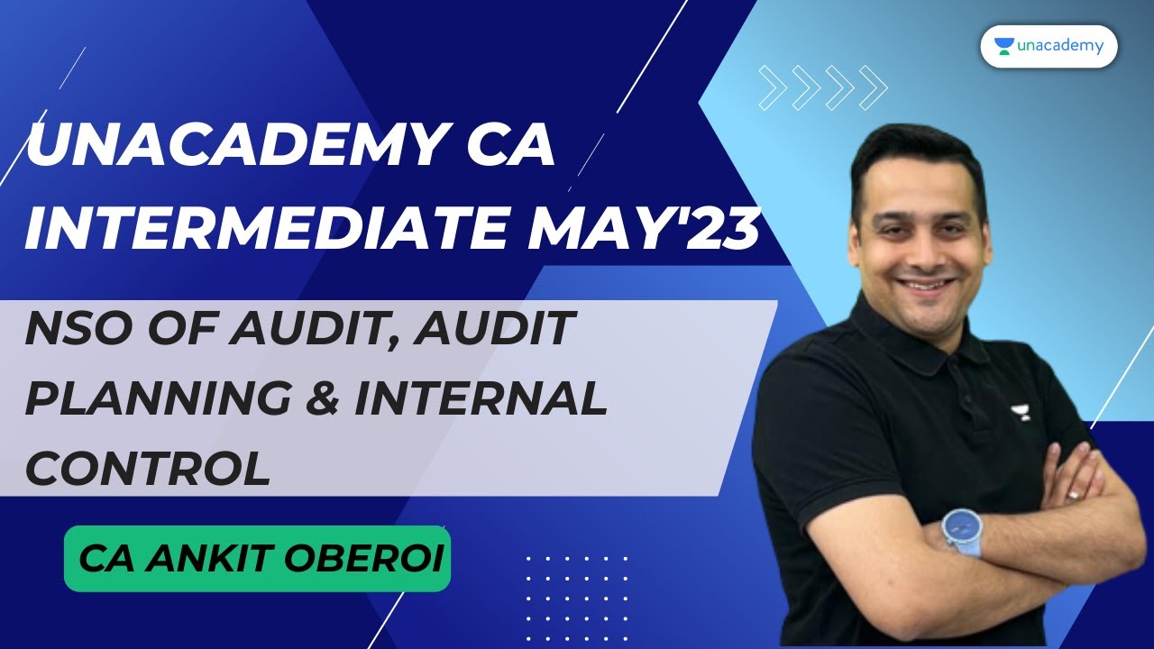 Question Discussion on NSO of Audit, Audit Planning & Internal Control| CA Intermediate May'23 ...