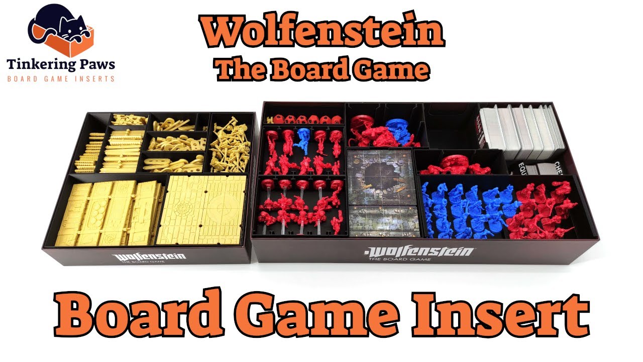 Wolfenstein: The Board Game - Insert / Organizer - Instructional Video ...