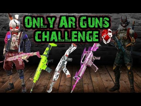 AR GUN Challenge IN FREE FIRE||BY NK GAMER. - YouTube