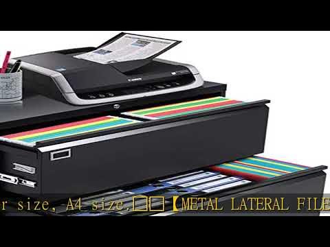 Bonusall Lateral File Cabinet 2 Drawer, Metal Lateral Filing Cabinet ...