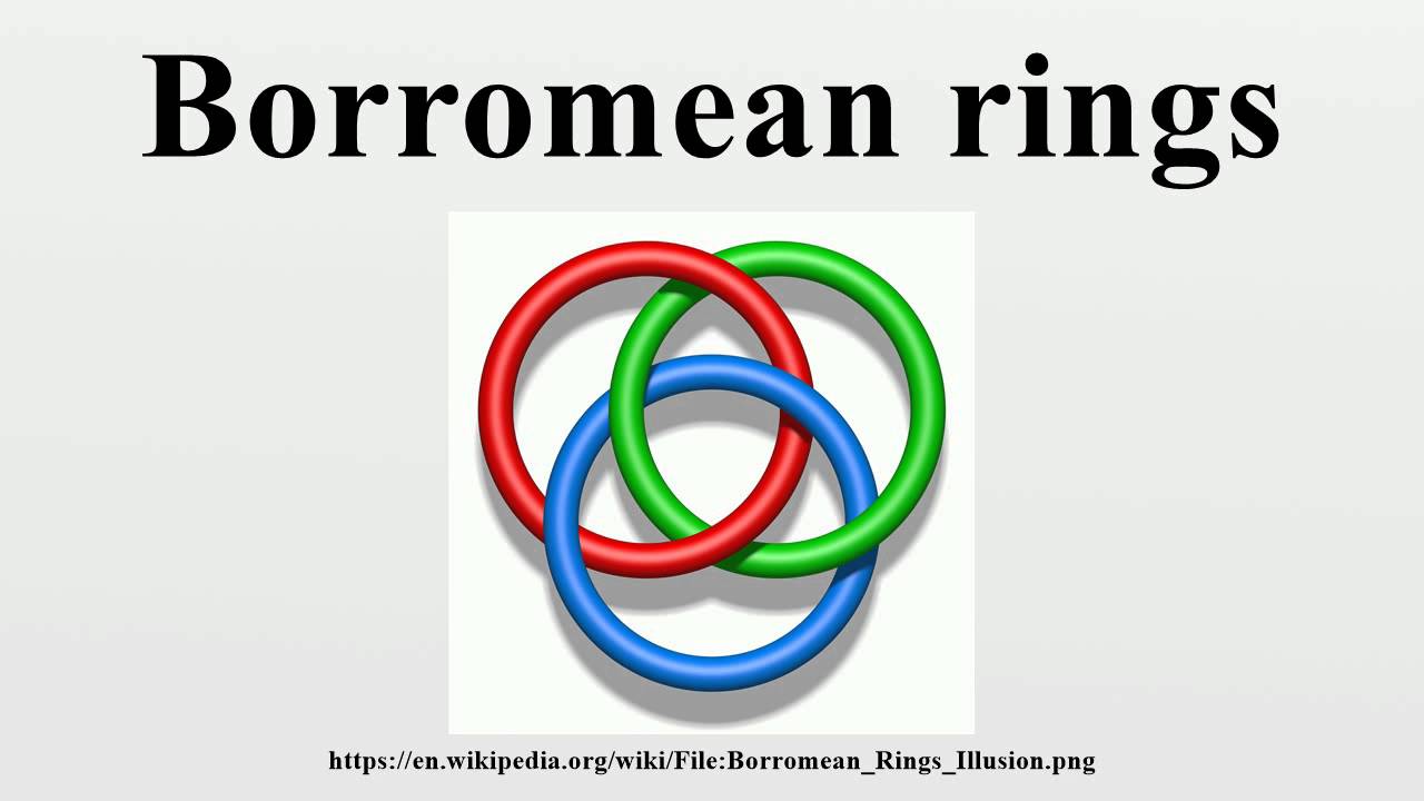 Borromean rings - YouTube