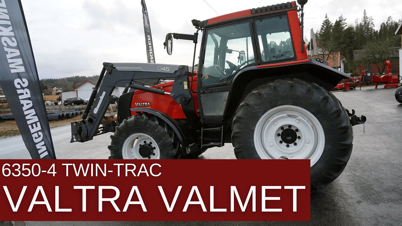 Valtra Valmet 6350-4 Twin-Trac | Ingemars Maskiner presenterar - YouTube