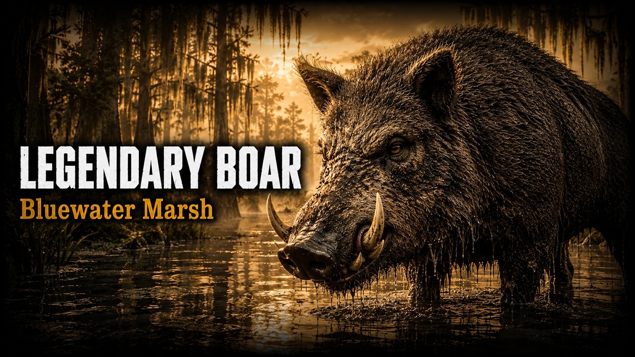 RDR2 Legendary Boar – Find It Fast (Exact Location) - YouTube