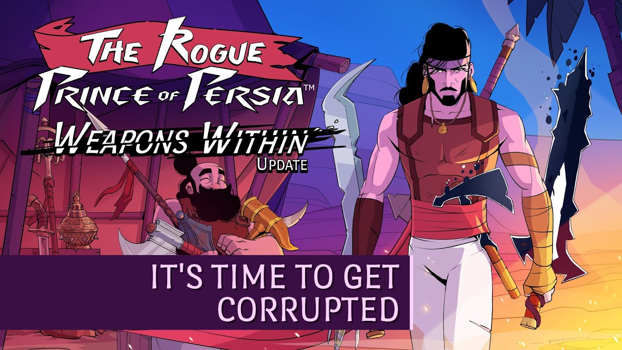 Unleashing new CORRUPTED weapons - The Rogue Prince of Persia - YouTube