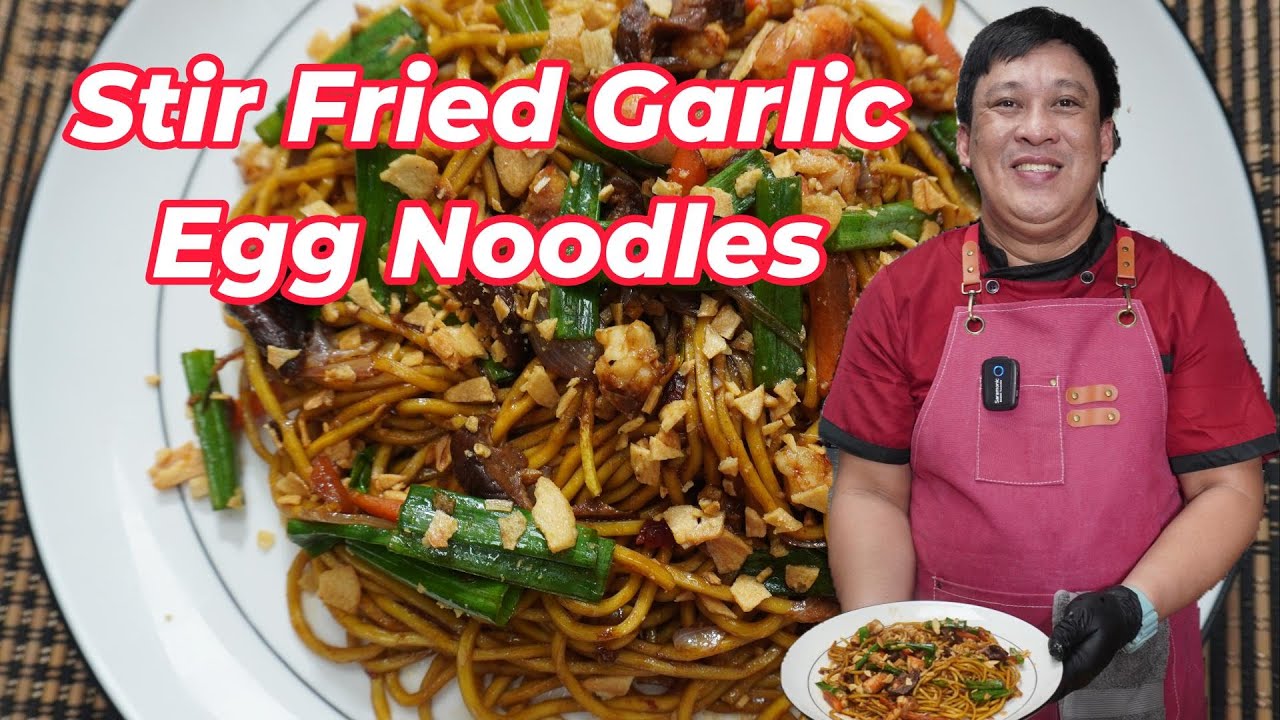 Gawa naman tayo ng masarap at malinamnam na stir fried noodles🙂 - YouTube