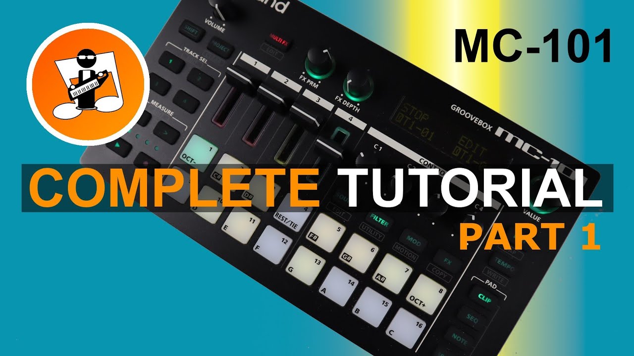 How to use the MC-101 (part 1) - YouTube