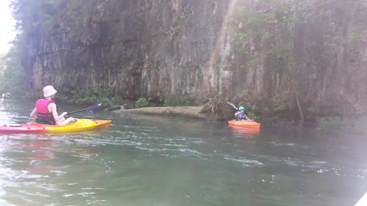 Christina and Jamie Current River Float Trip August 2017 - YouTube