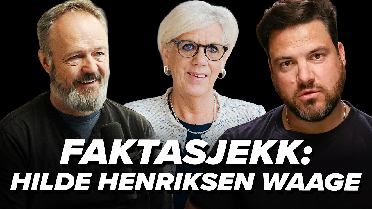 Faktasjekk av Professor Hilde Henriksen Waage hos Ness – Med Dr. Leif ...