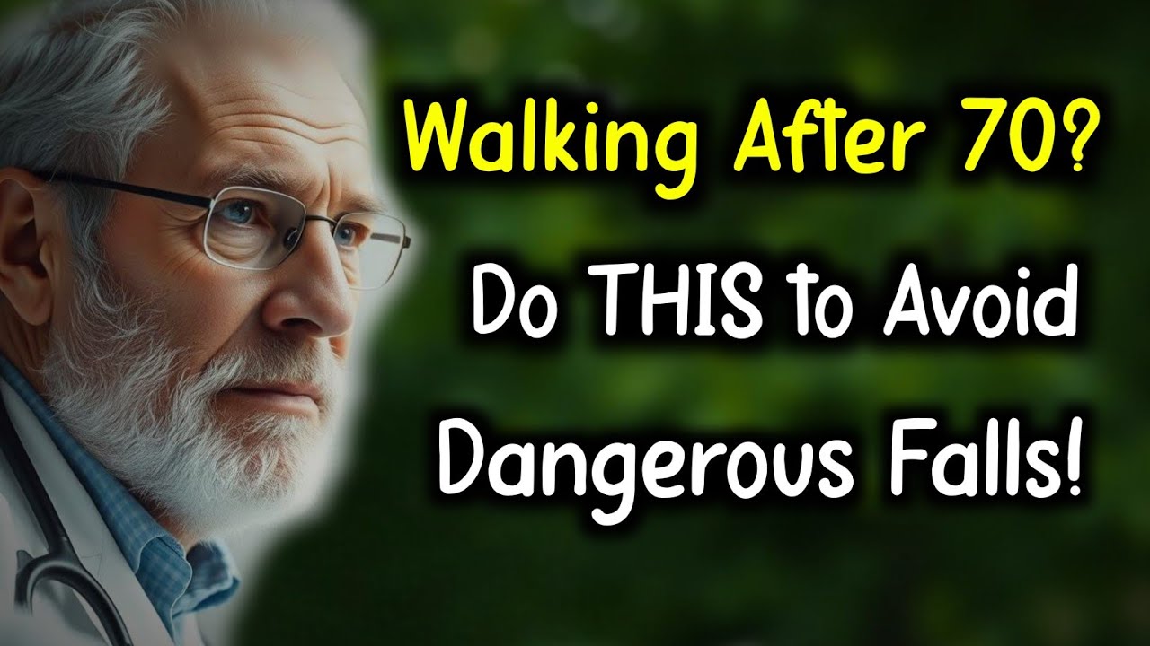 Walking After 70? Do THIS to Avoid Dangerous Falls! 👣 Walking Tips for ...