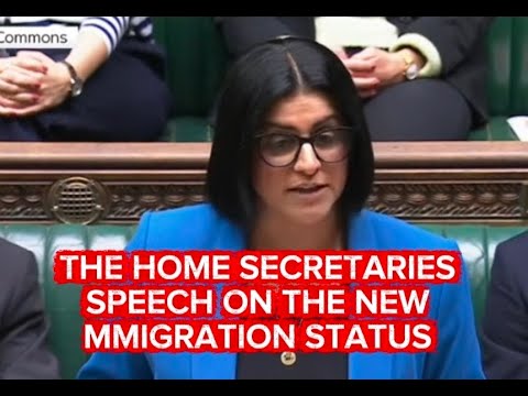 New full immigration Oout line in the commons - YouTube