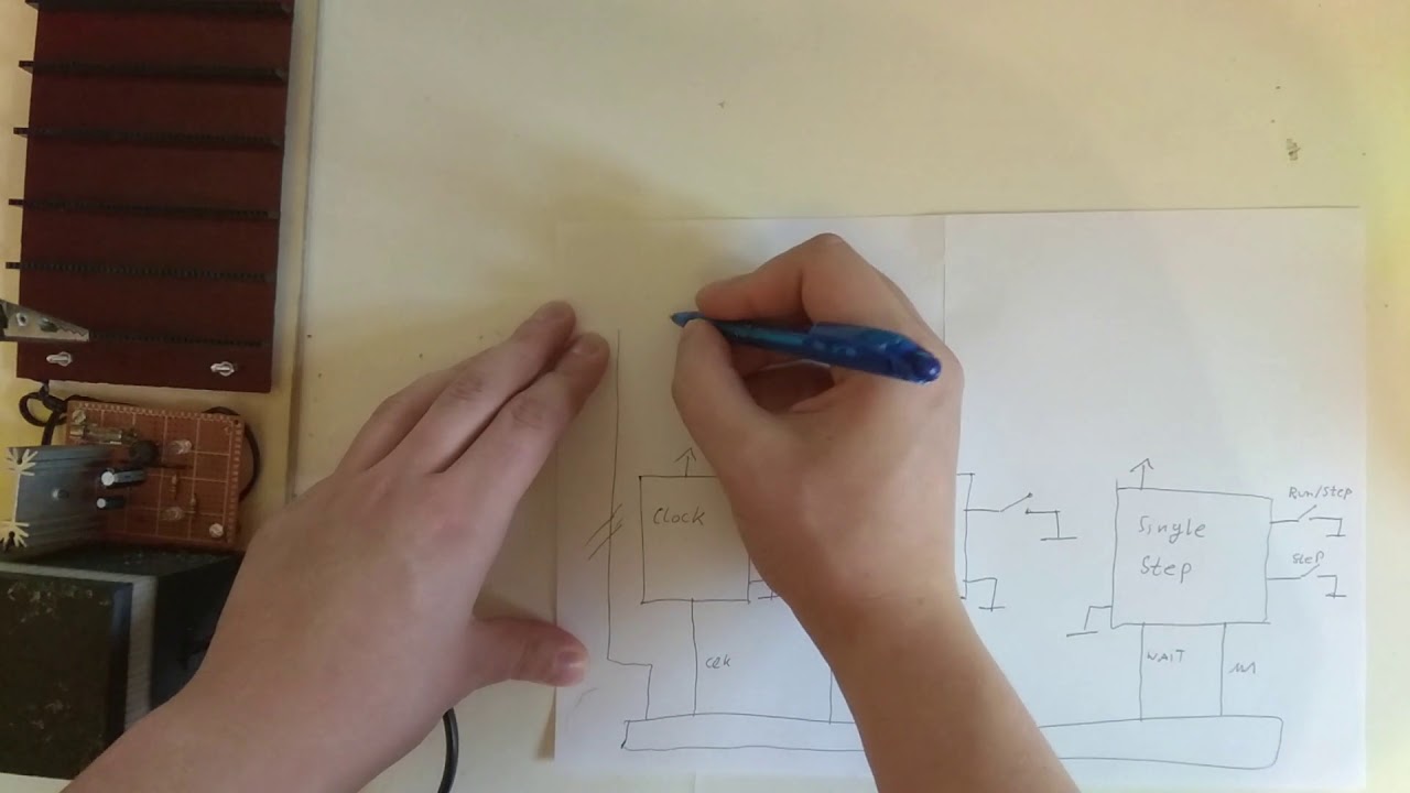 Building a Z80-Computer Part 4 : The Clock and Reset Circuit - YouTube