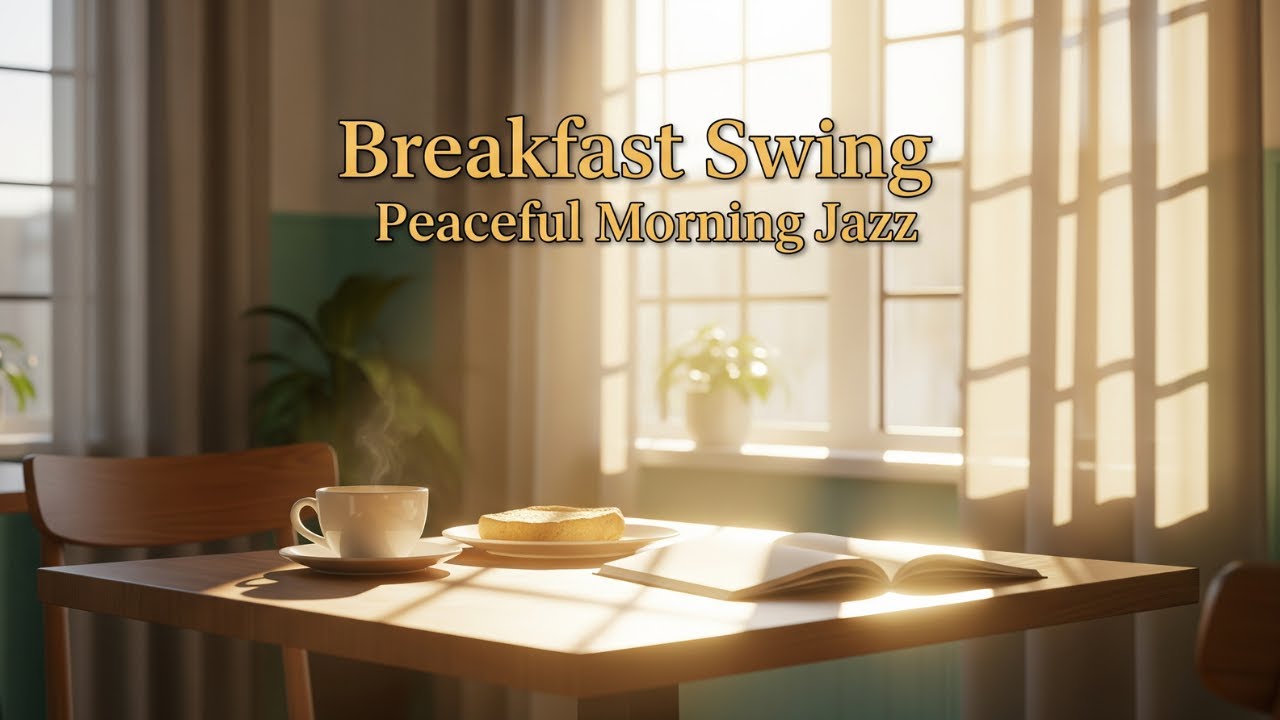 Peaceful Breakfast Swing ☀️ Cozy Jazz Café Lounge | Morning Music for ...
