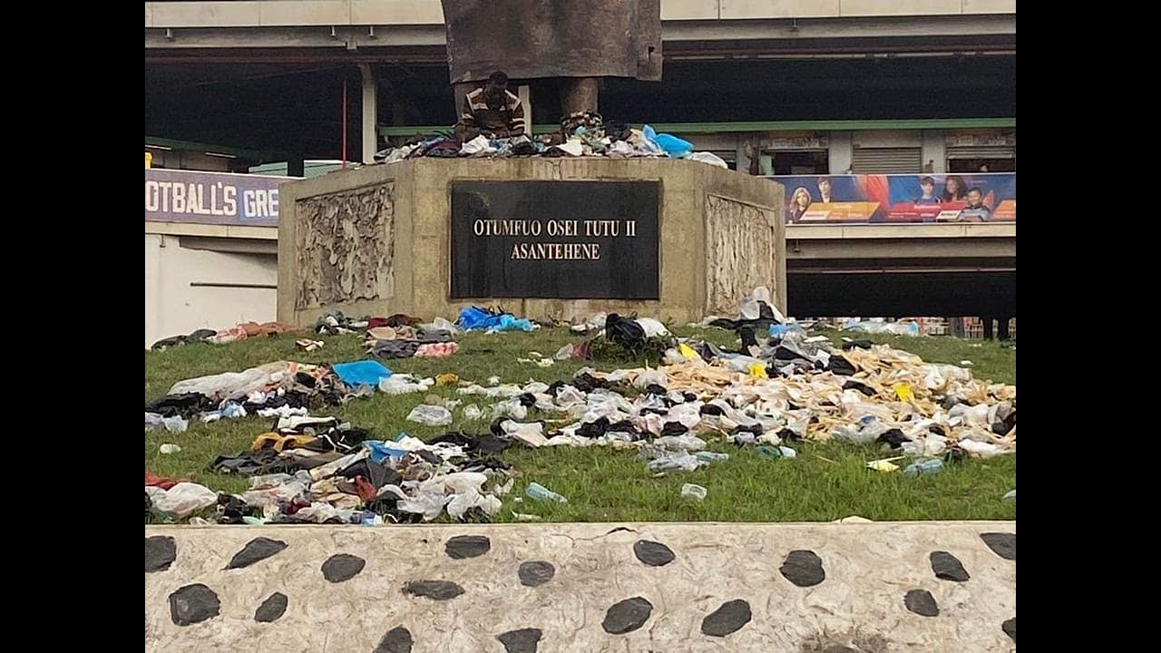 Filth engulfs Parts of Kumasi. Who cares? Watch the reaction of Kumasi ...