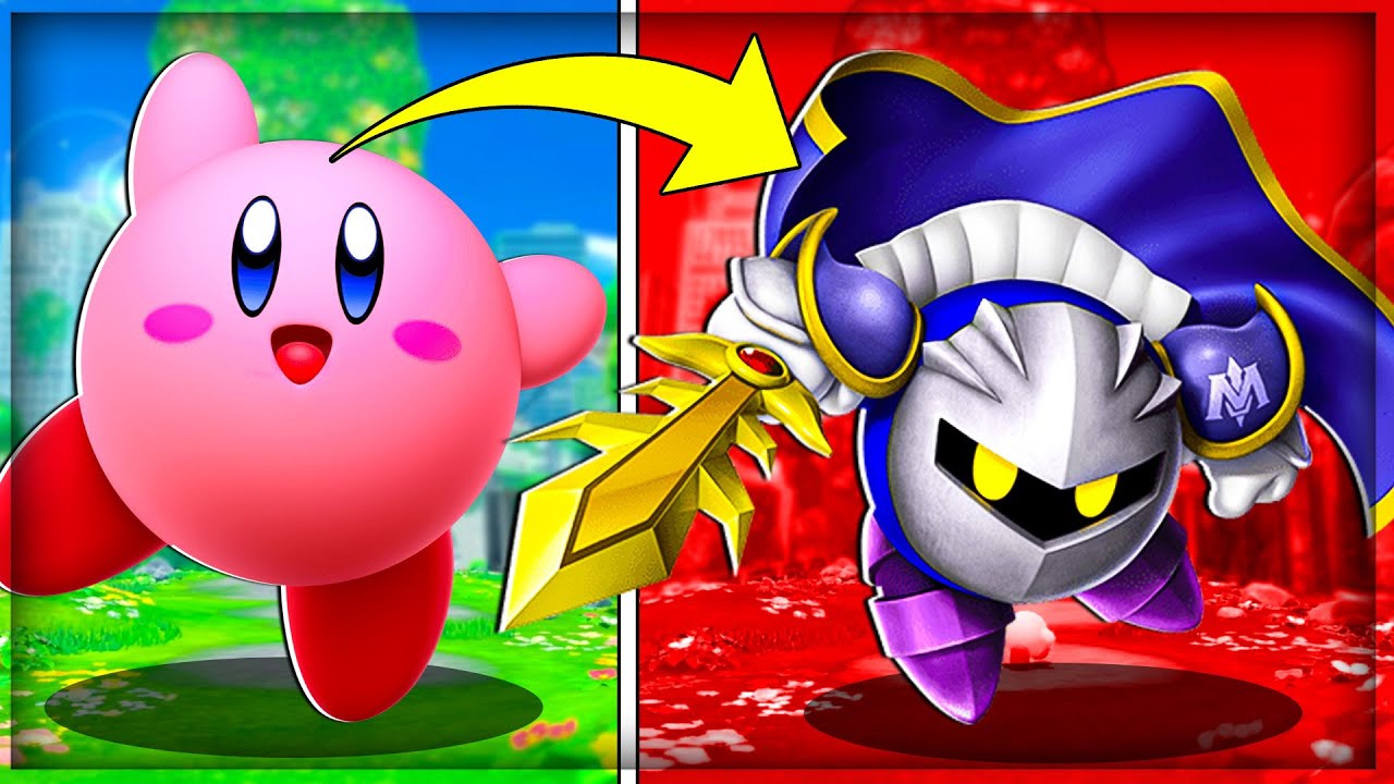 Pokonałem *META KNIGHT* i Odblokowałem "LODOWĄ KRAINĘ" w KIRBY AND ...