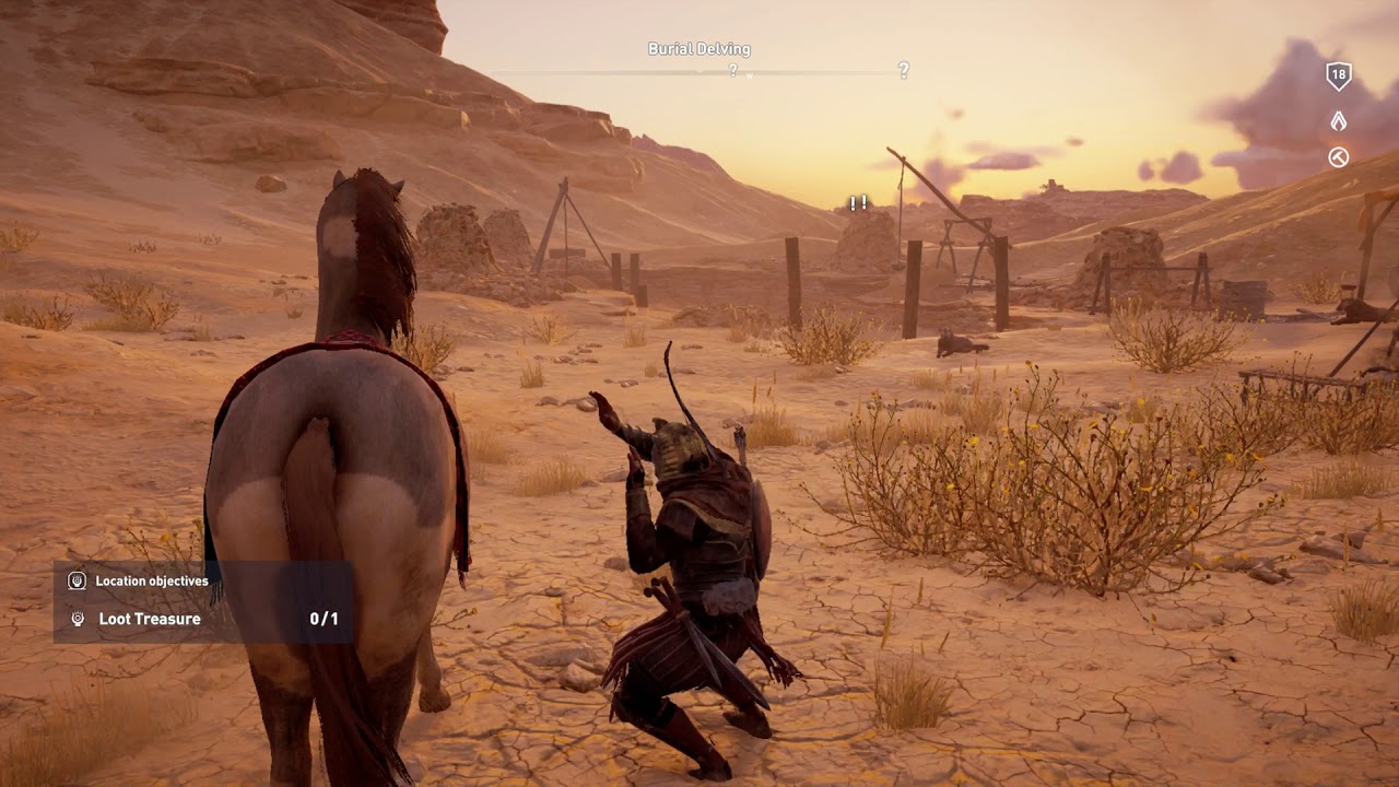 Assassin's Creed Origins Get to Question Marks Isolated Desert Southern ...