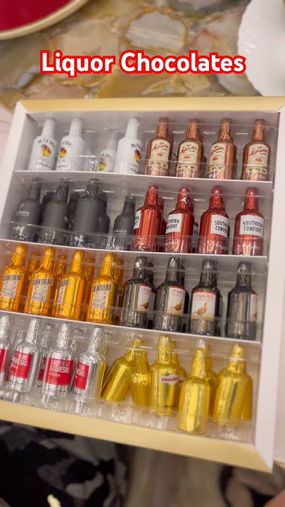 Liquor Chocolates/Liquor filled Chocolate #chocolate #liquor #shorts # ...