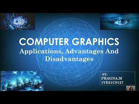 COMPUTER GRAPHICS-Applications, Advantages & Disadvantages - YouTube