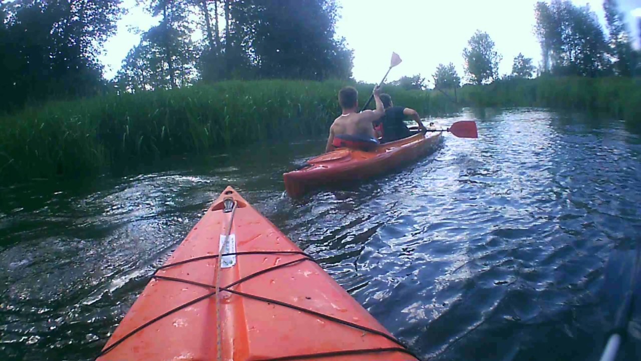 Spływ kajakowy rzeką Widawka czerwiec 2017 - YouTube