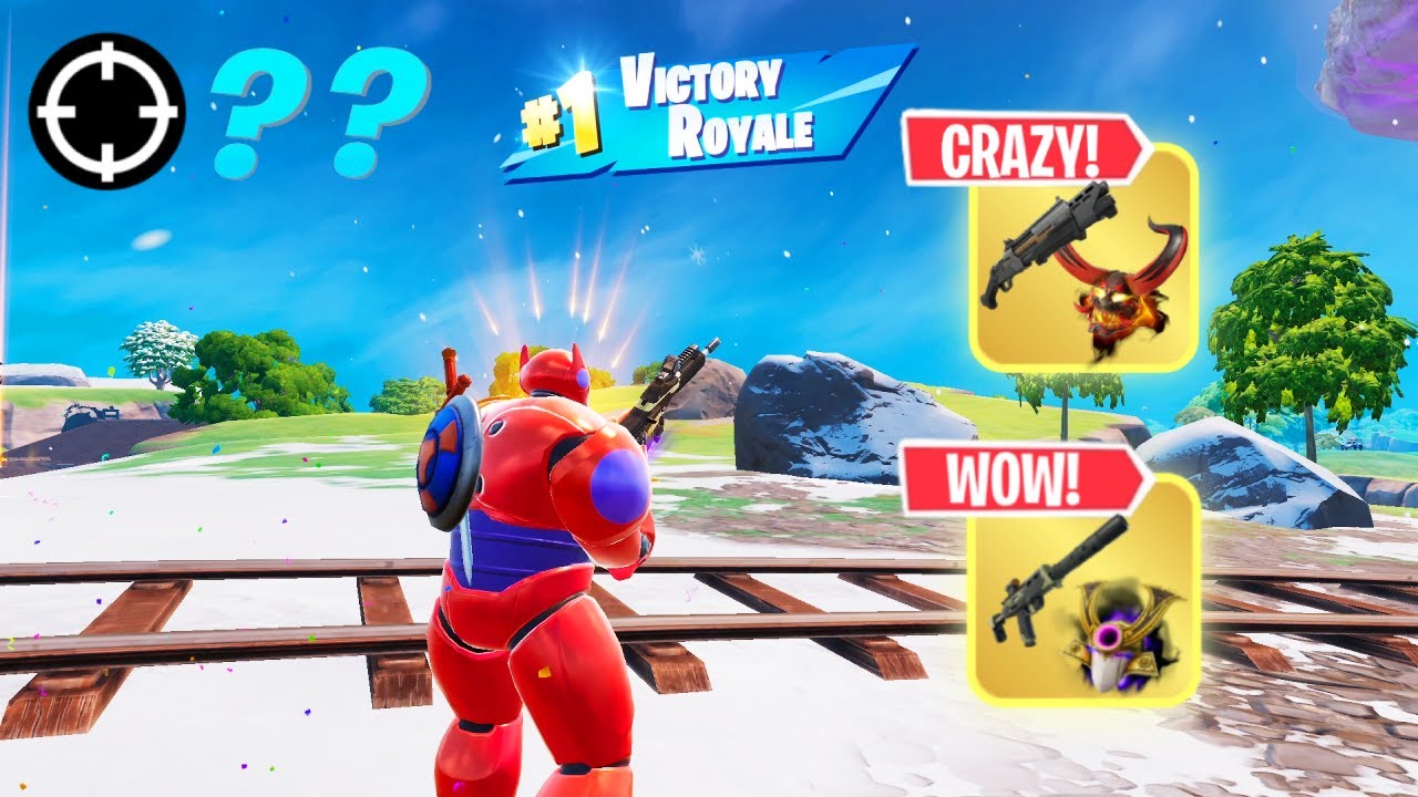 Crazy Elimination Baymax "Zero Build" Gameplay Win (Chapter 6) - YouTube