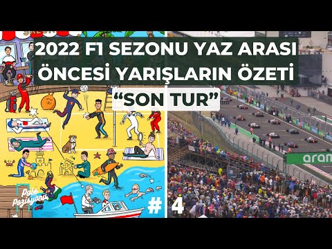 2022 F1 Sezonu Yaz Arası Öncesi Yarışların Özeti | “Son Tur” Serisi Bölüm #4
