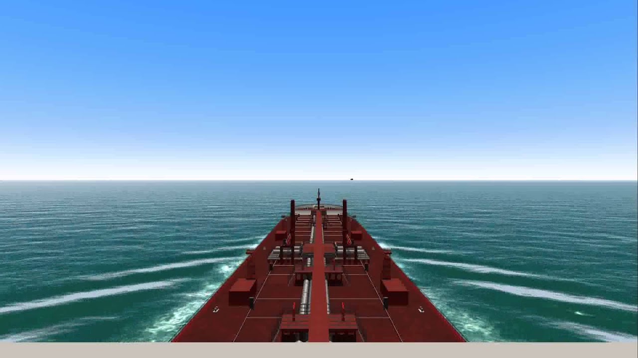 COLREGs - Rule 14 - Scenario: Head-on situation (nearly ahead on STBD ...