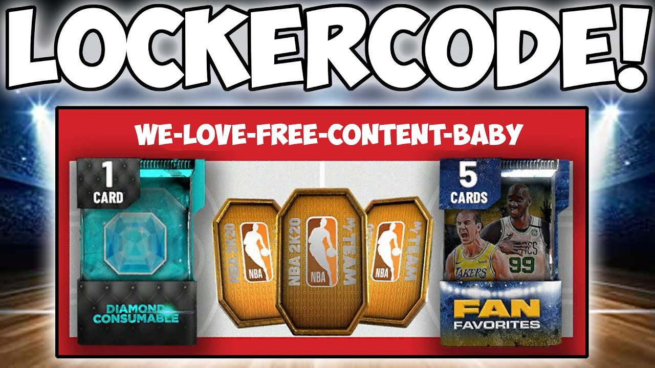 NEW LOCKER CODE! FREE DIAMONDS, FAN FAVORITES, & FREE TOKENS! | NBA ...