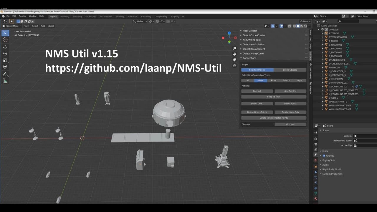 NMS-Util - Part 1 - Connections Module in v1.15 - YouTube