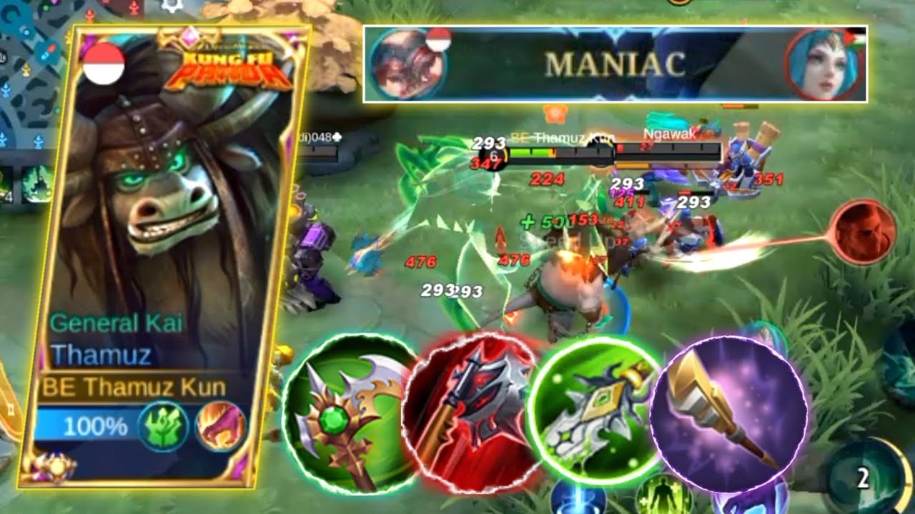 THAMUZ HYPER + FULL DAMAGE = MANIAC🔥🔥🔥| THAMUZ HYPER BUILD 2022 ...