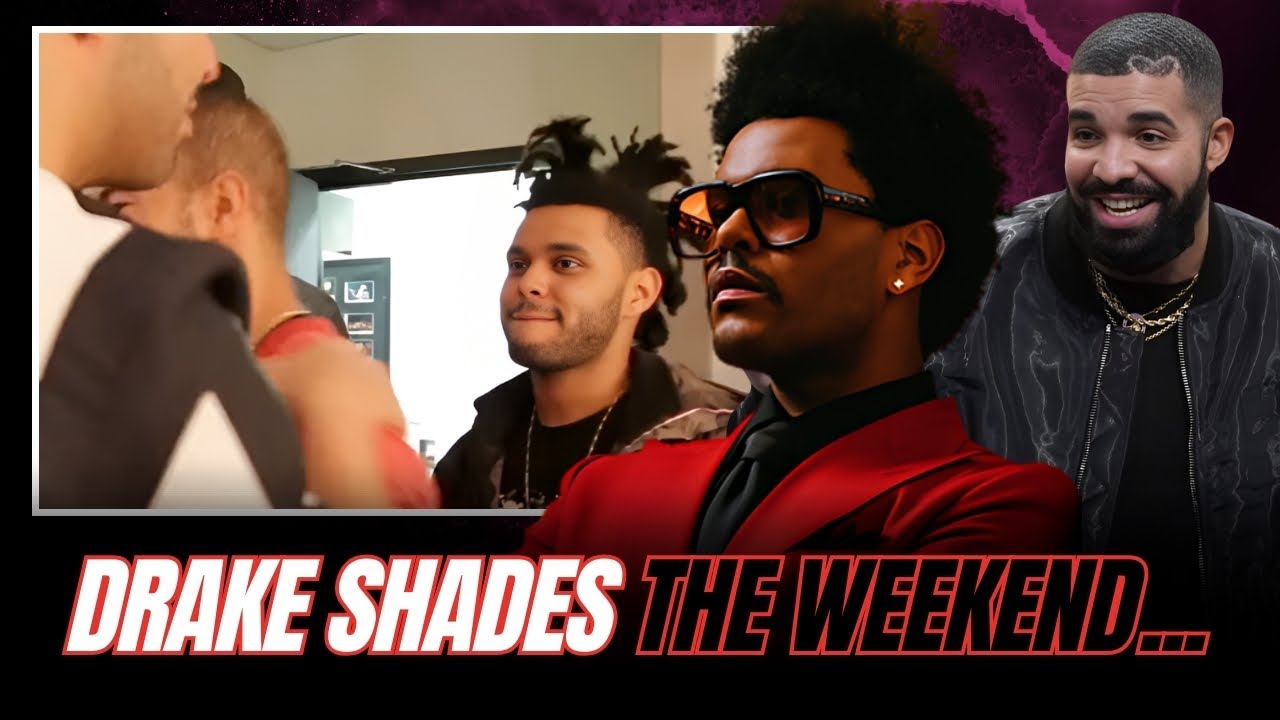 Drake releases Video of The Weekend getting ignored Backstage... - YouTube