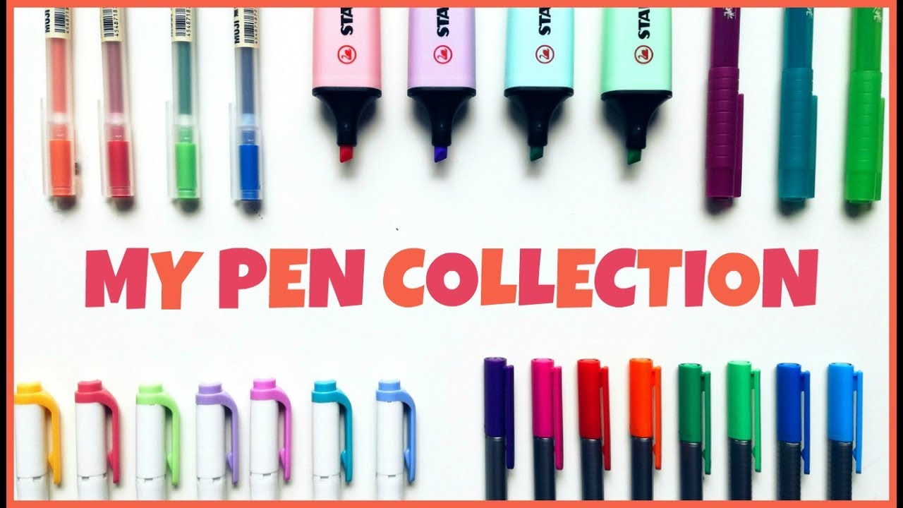 My Pen Collection | The Boosted Journal - YouTube