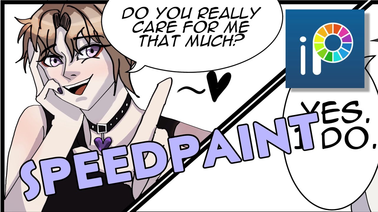 First Time Comic Creation in IBISPAINT | Speedpaint - YouTube