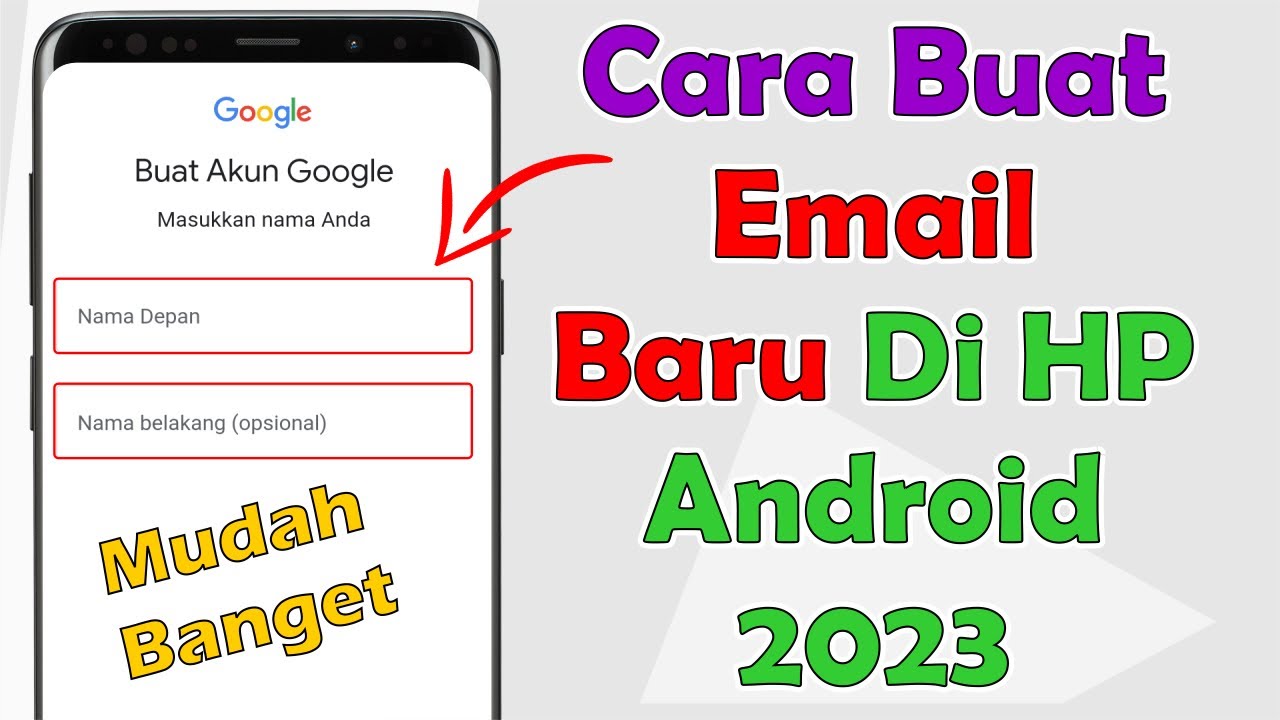 Cara Buat Email Baru Di HP Android Cara Buat Email Baru Di HP - YouTube