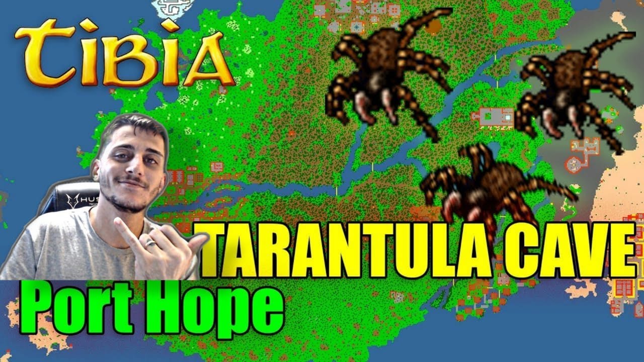 TIBIA - TUTORIAL TASK TARANTULA - PORT HOPE - YouTube