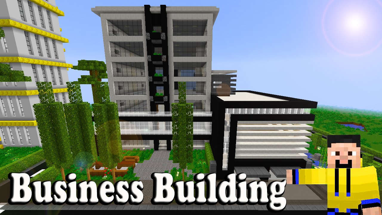 Minecraft Business Building - YouTube